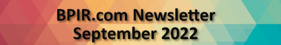BPIR.com Sept Newsletter: Announcing the Award Winners, Featured Best ...